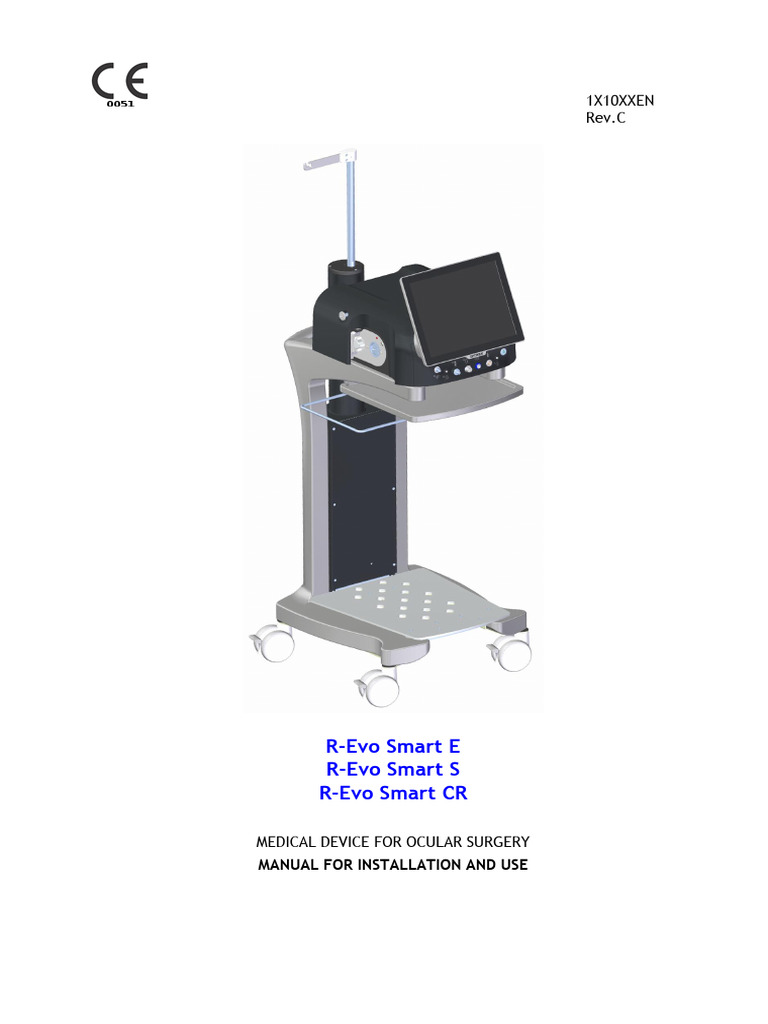 User Manual R-Evo Smart En | PDF | Electrical Connector | Medical Device