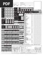 Stars Without Number Form-Fillable Charsheet | PDF | Role Playing Games ...