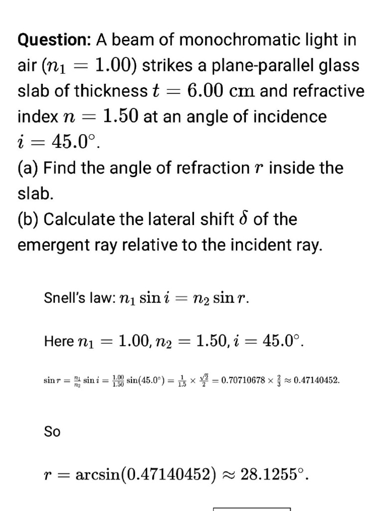 Lateral Shift | PDF