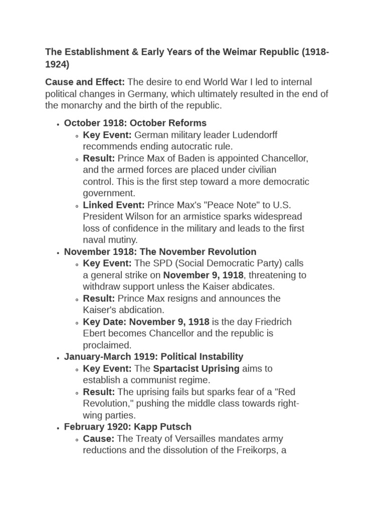 From Weimar Collapse to Nazi Tyranny | PDF | Weimar Republic | Adolf Hitler