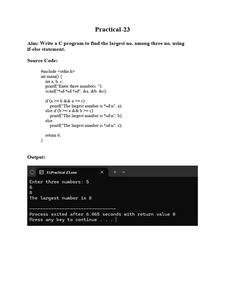 FCP Lab Practicals (23-37) | PDF | Foot (Unit) | Computing