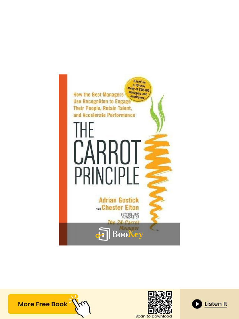 The Carrot Principle: Boosting Engagement | PDF | Motivational | Motivation