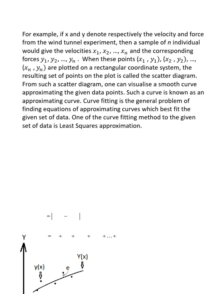 Least Squares Approximation Explained | PDF | Least Squares | Applied ...