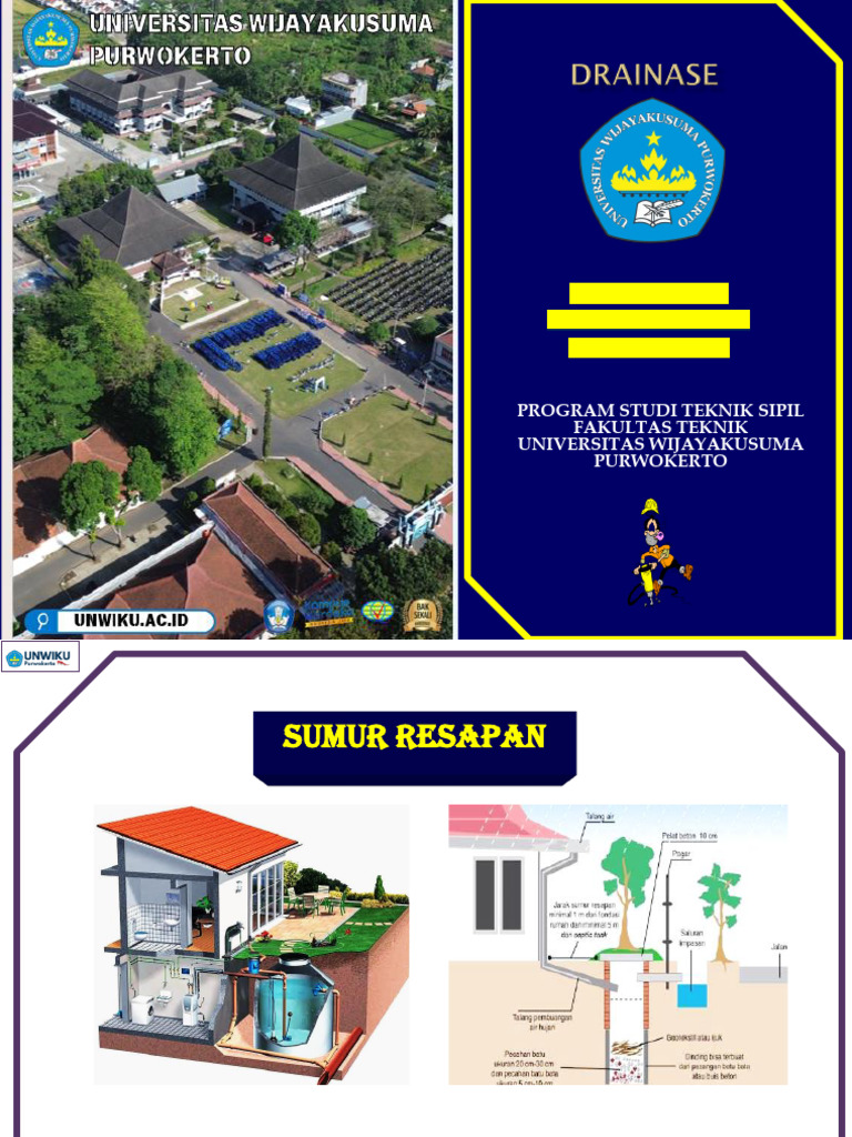 Manfaat dan Desain Sumur Resapan | PDF