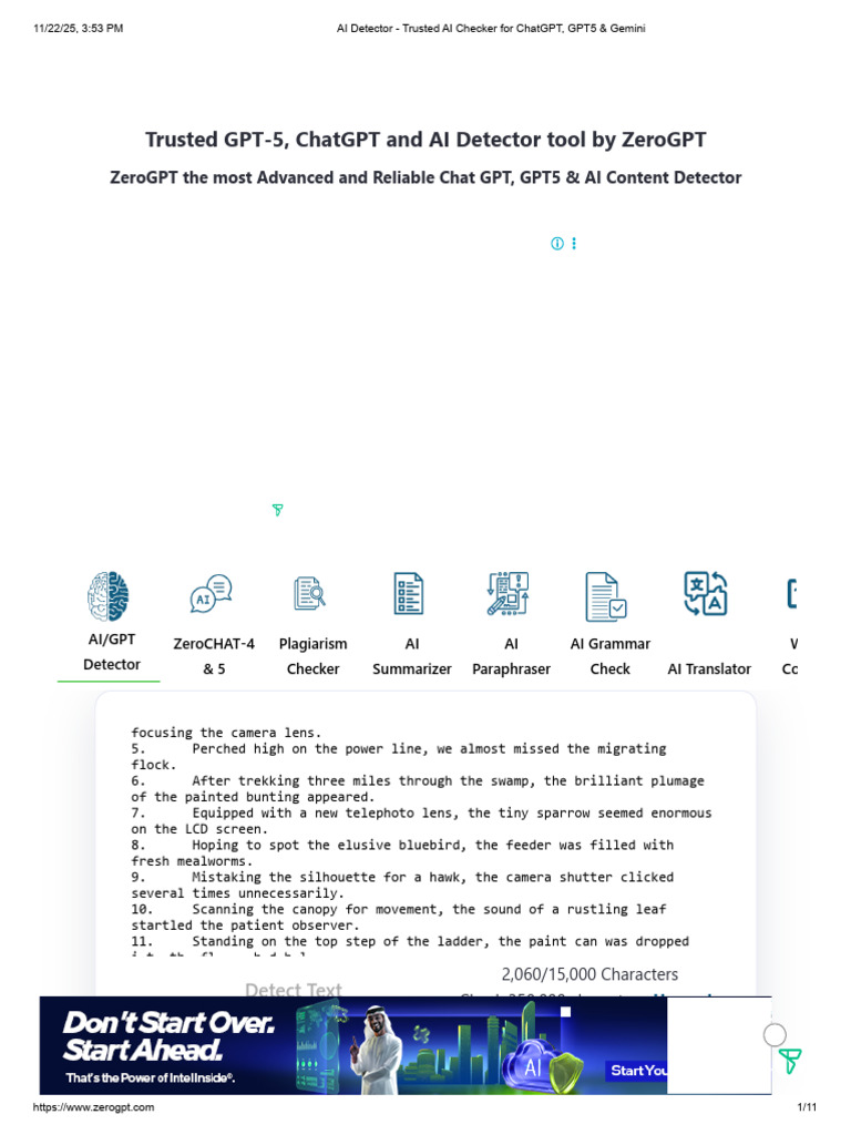 AI Detector - Trusted AI Checker for ChatGPT, GPT5 & Gemini | PDF ...