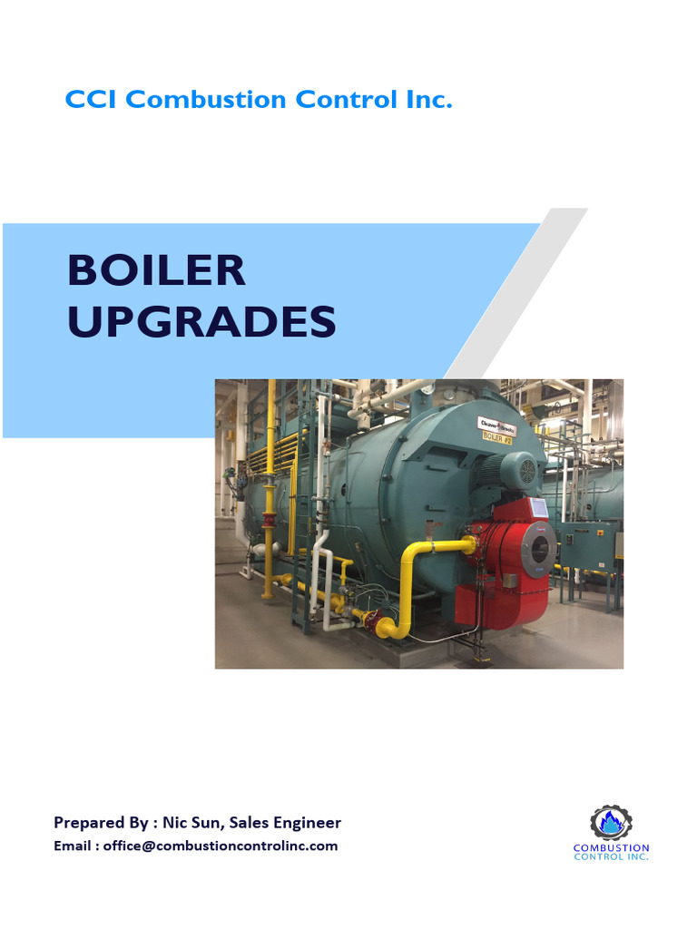 Cci Boiler Upgrades White Paper Doc | PDF | Combustion | Boiler