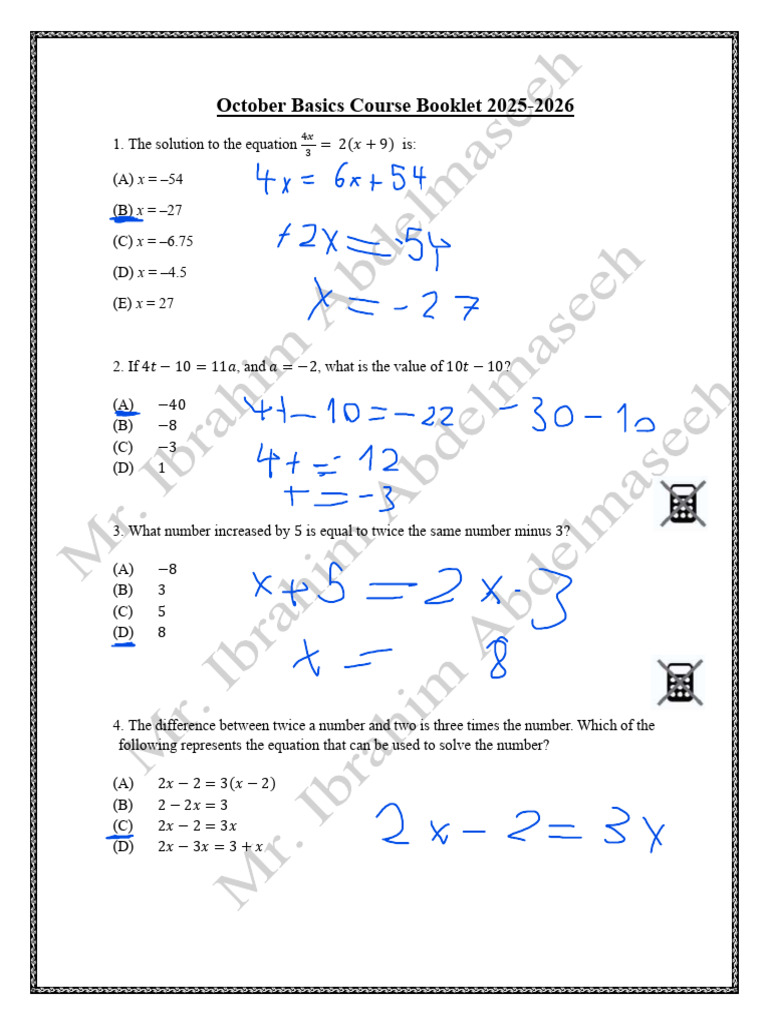 SAT Math Questions | PDF | Area | Geometry