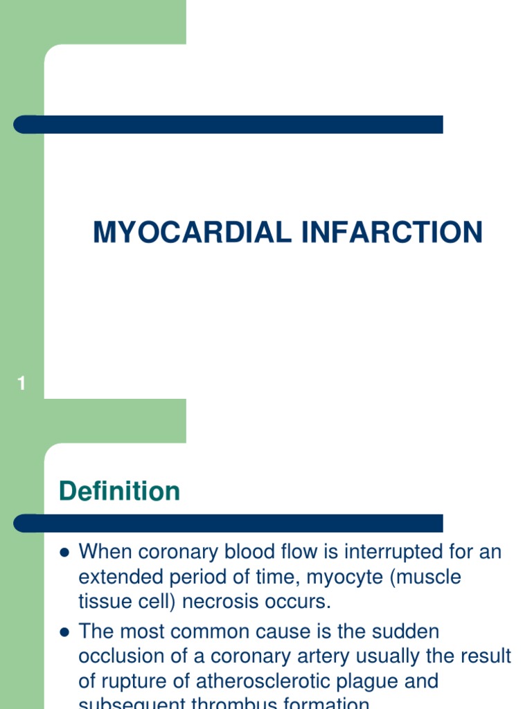 Myocardial Infarction | PDF | Myocardial Infarction | Angina Pectoris