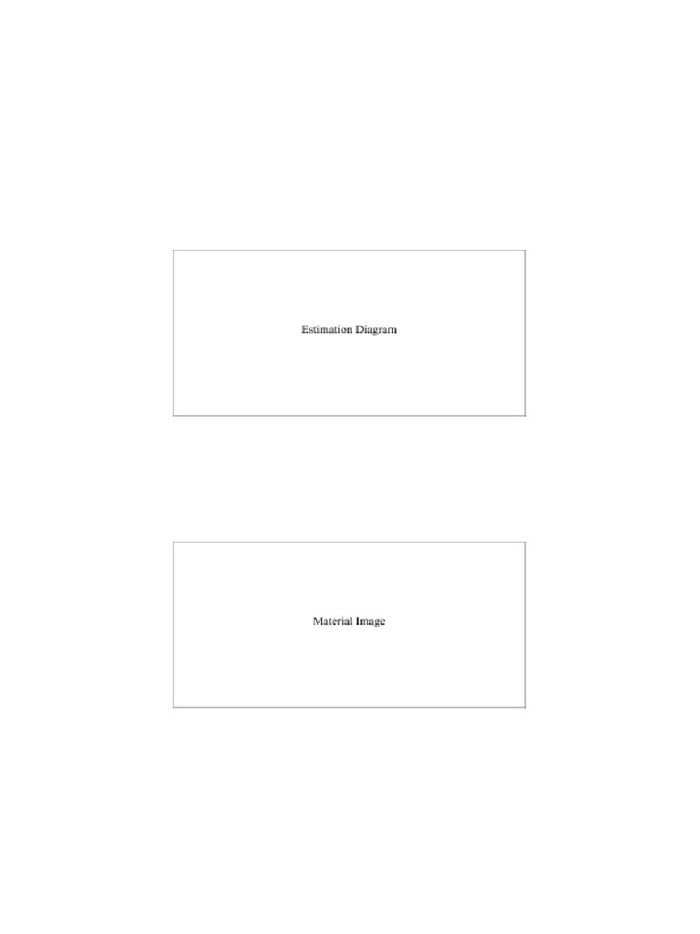 Illustrated Estimation Specification Notes Pdf