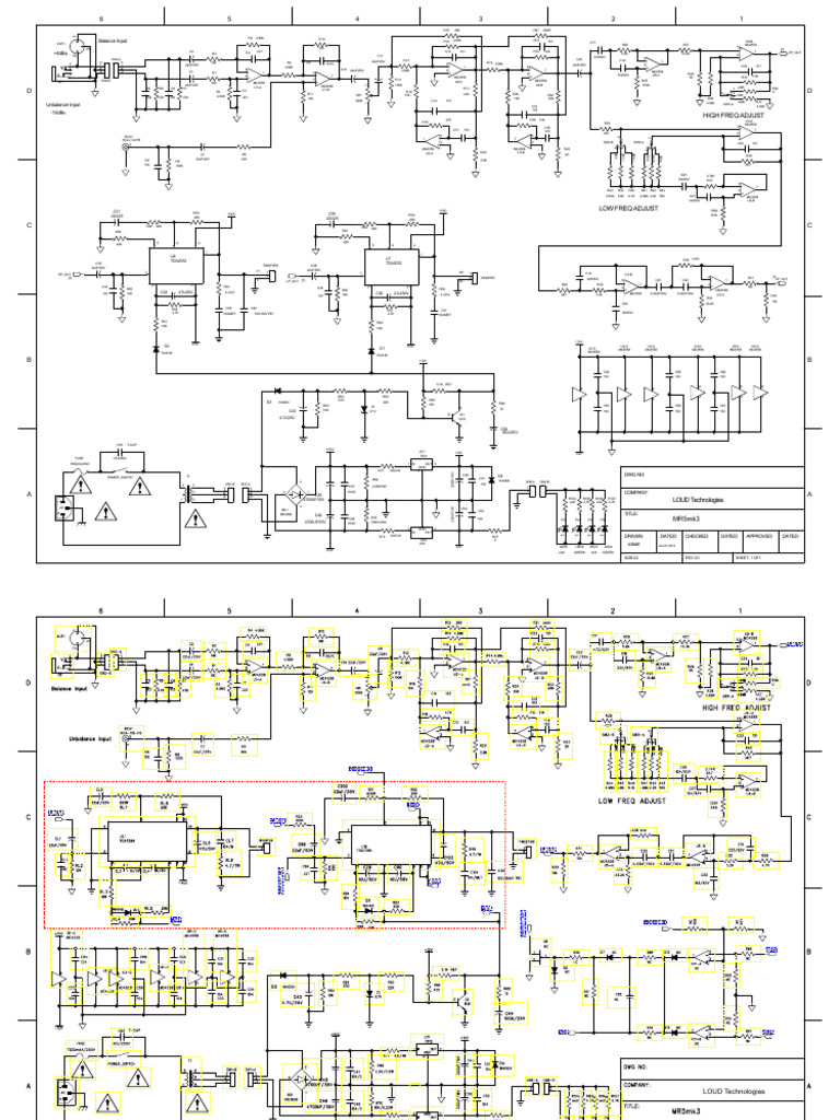 Mackie MR5 Mk3 Schematics | PDF | Passenger Rail Transport | Rail Transport