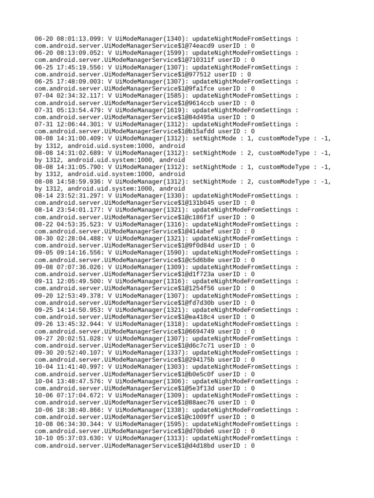 Dark Mode Log1 | PDF