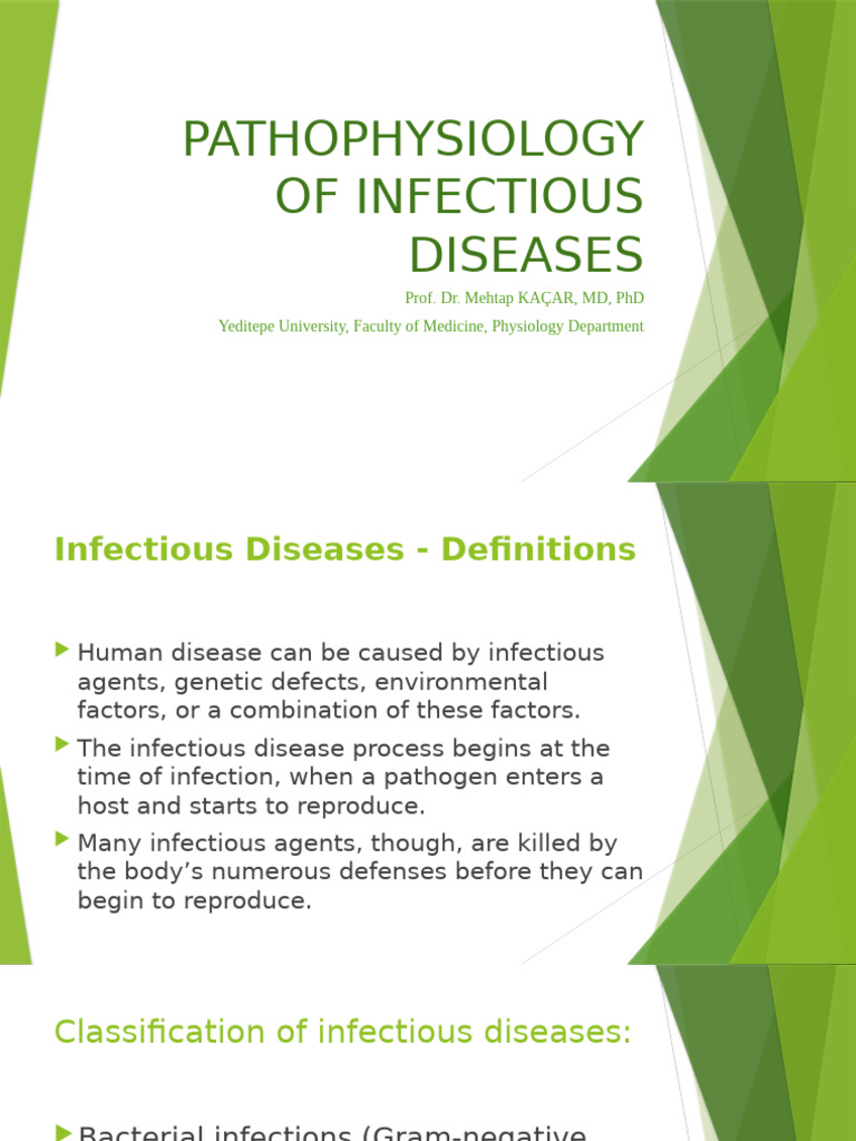 Pathophysiology of Infectious Diseases | PDF | Influenza | Common Cold