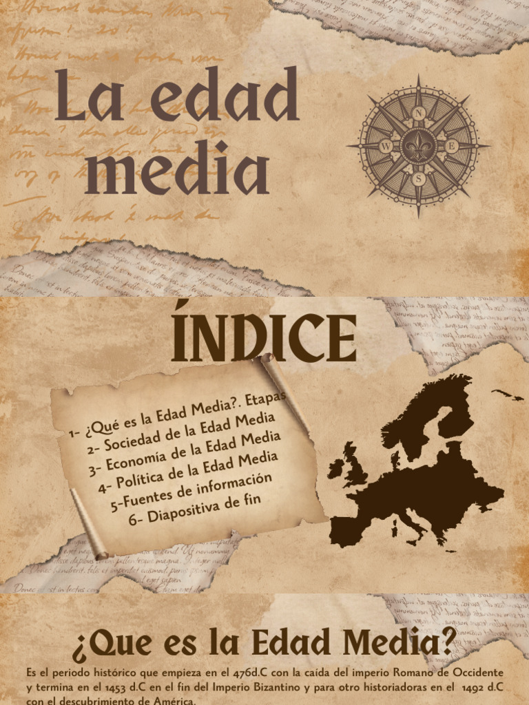 La Edad Media PDF | PDF | Edades medias | Europa