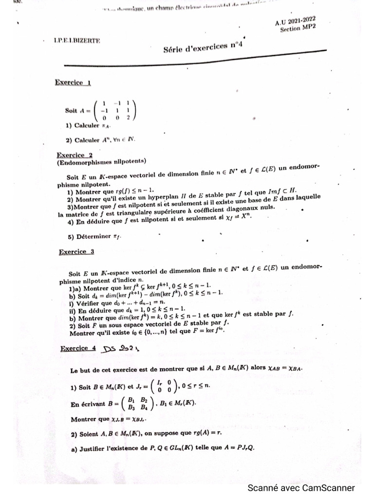 TD Réduction Avec Corrigé | PDF