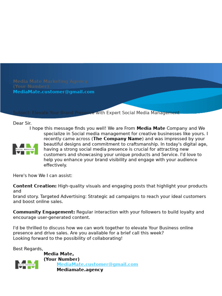 Social Media Management for Brands | PDF