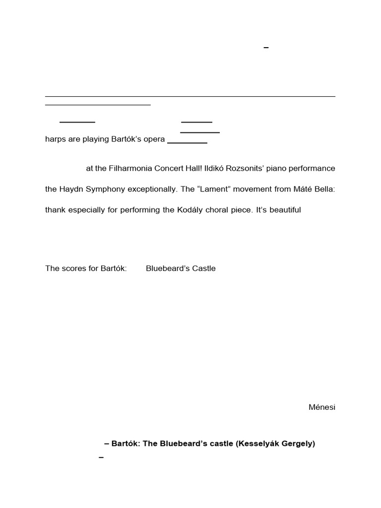 Orchestra Announcement 2024-2025 Marc 6 | PDF | Orchestras | Symphony