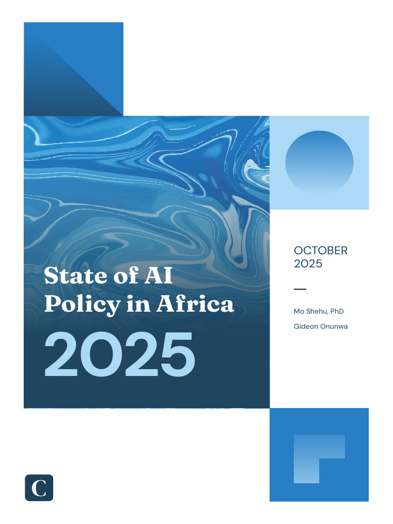 AI Policy Progress in Africa 2025 | PDF | Artificial Intelligence ...
