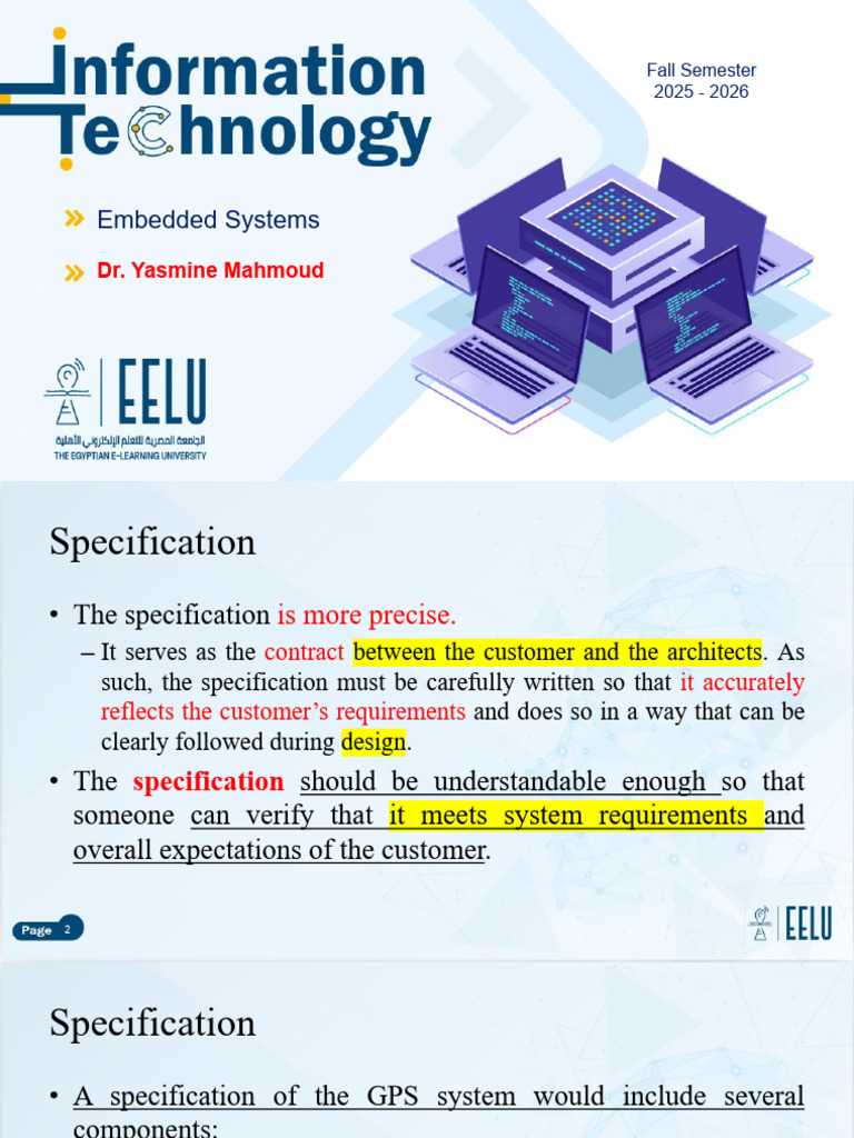 Embedded Systems Lec 4 | PDF | Central Processing Unit | Microcontroller