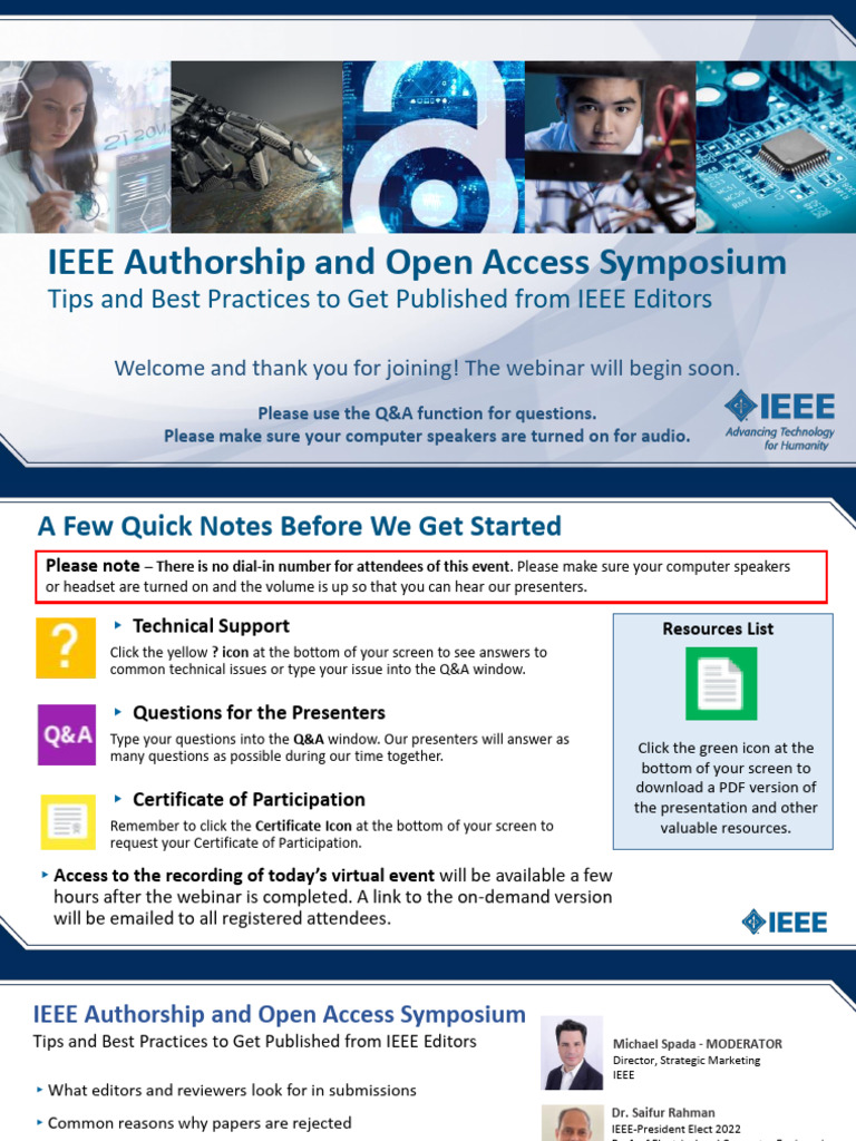 IEEE Publishing Tips and Open Access Guide | PDF | Open Access