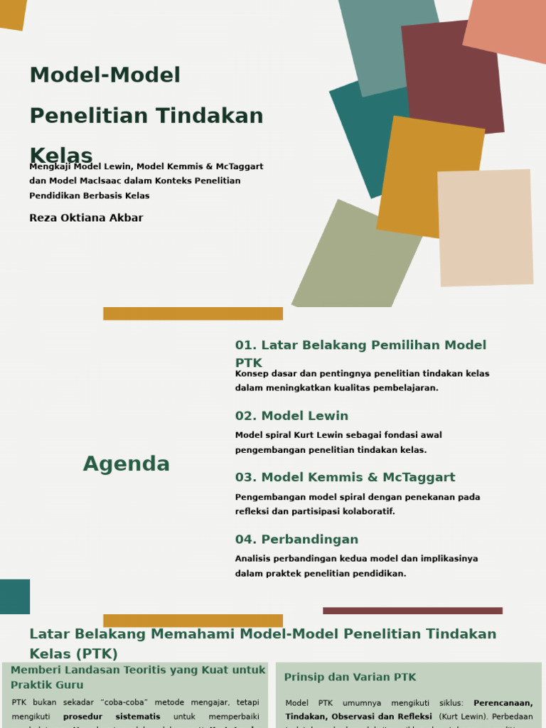 Model-Model Penelitian Tindakan Kelas - Model Kemmis & McTagg | PDF