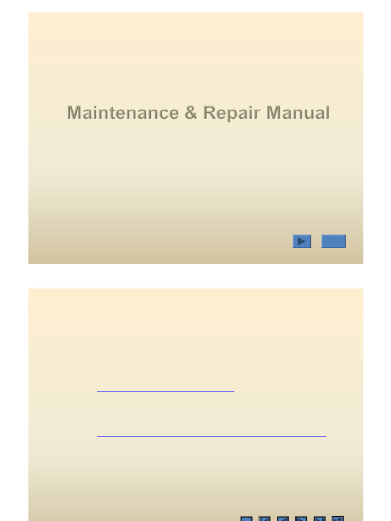 Maintenance Manual | PDF | Usb | Water