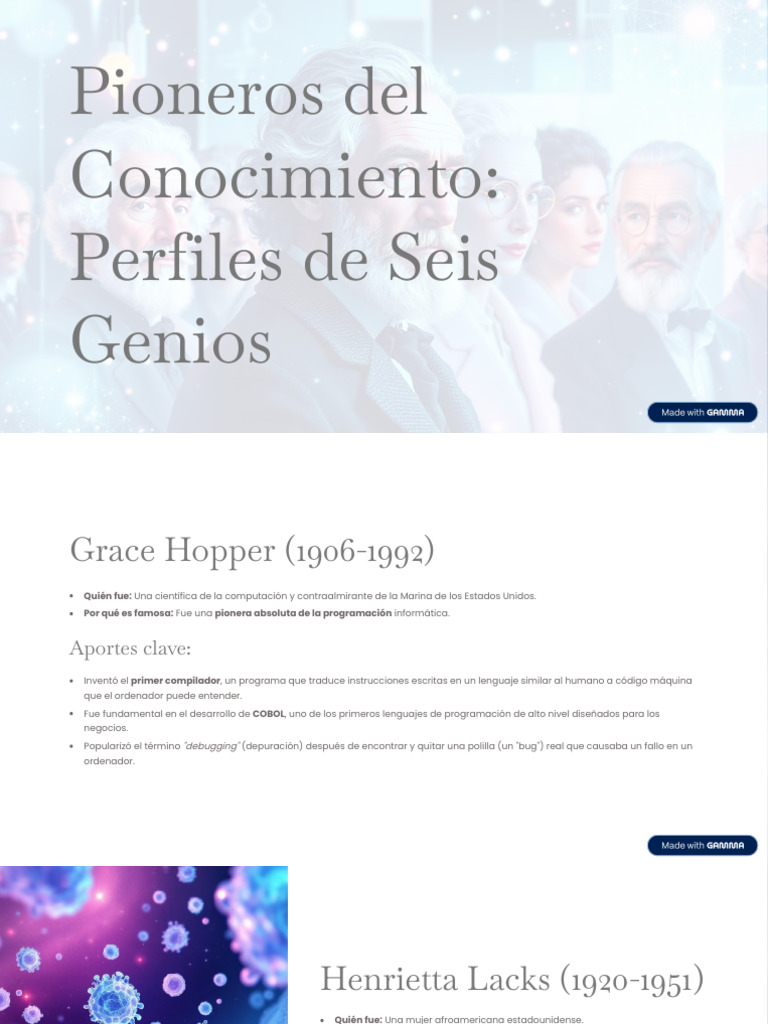 Genios de la Ciencia: Seis Pioneros Históricos | PDF | Heliocentrismo ...