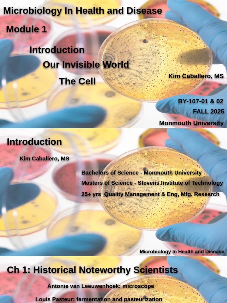 Microbiology: Health and Disease Overview | PDF | Staining | Protozoa