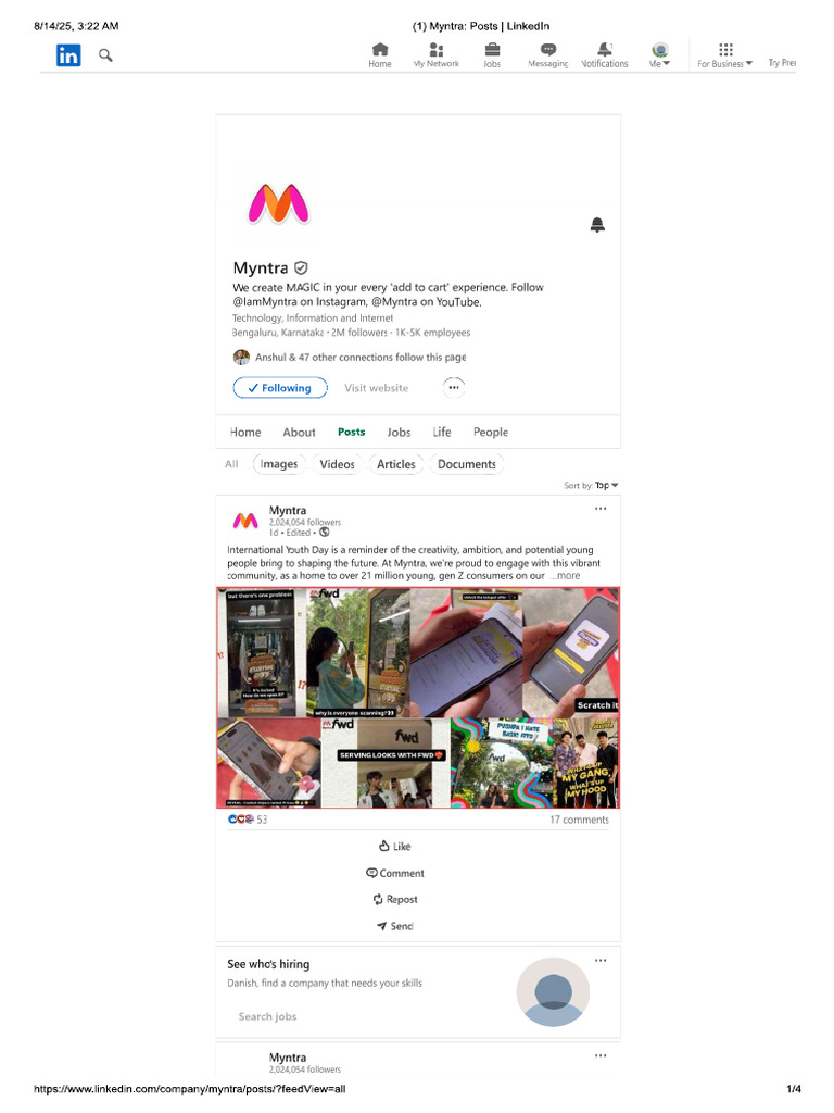 MYNTR | PDF