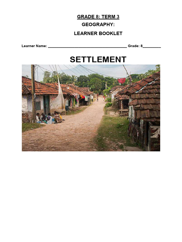 Grade 8 Term 3 Geography Notes. | PDF | Agriculture | Farms