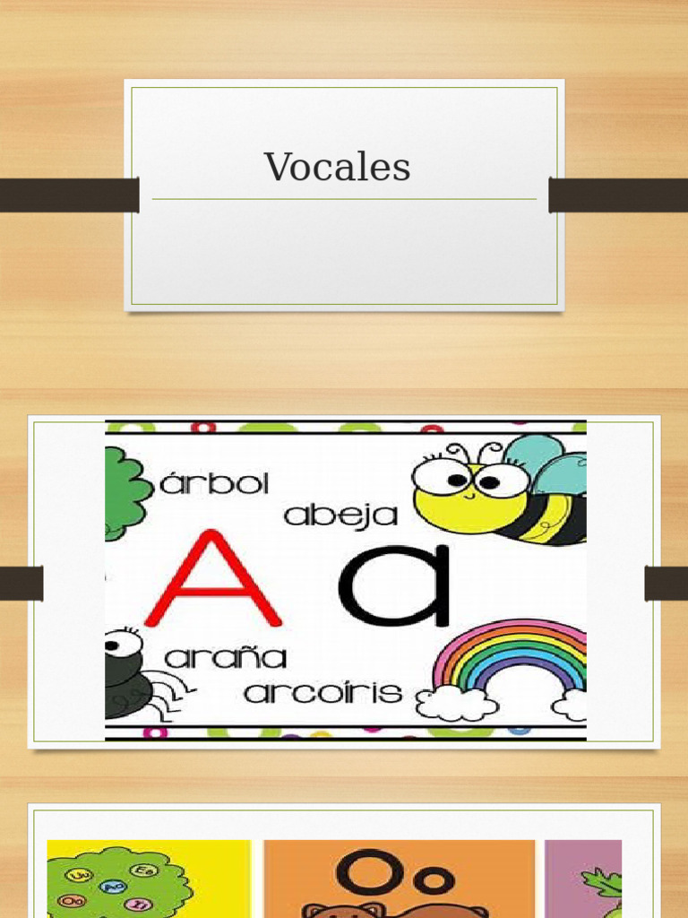 Actividades de Las Vocales para Primero de Preescolar | PDF