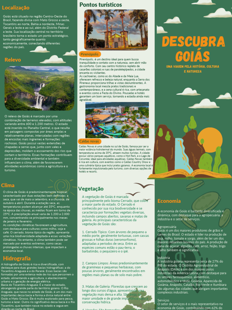 Green Illustrative Climate Change Global Warming Trifold Brochure ...