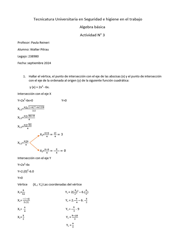 Act.3 Algebra Basica | PDF