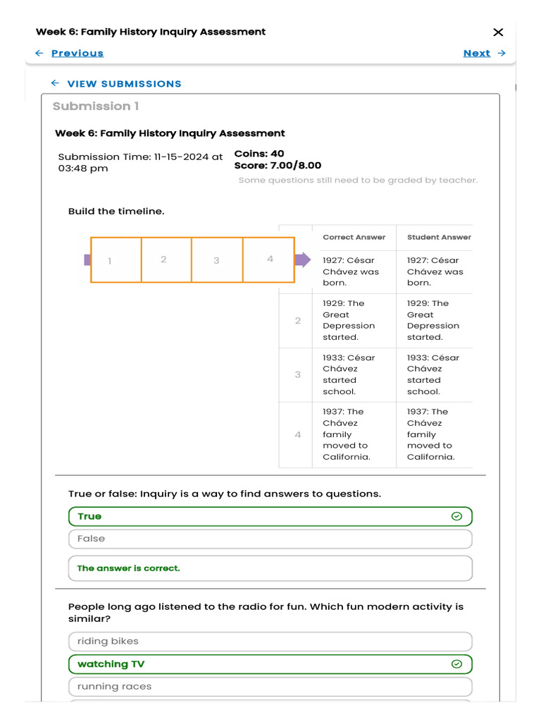 Week 6_ Family History Inquiry Assessment | PDF | Education Theory ...