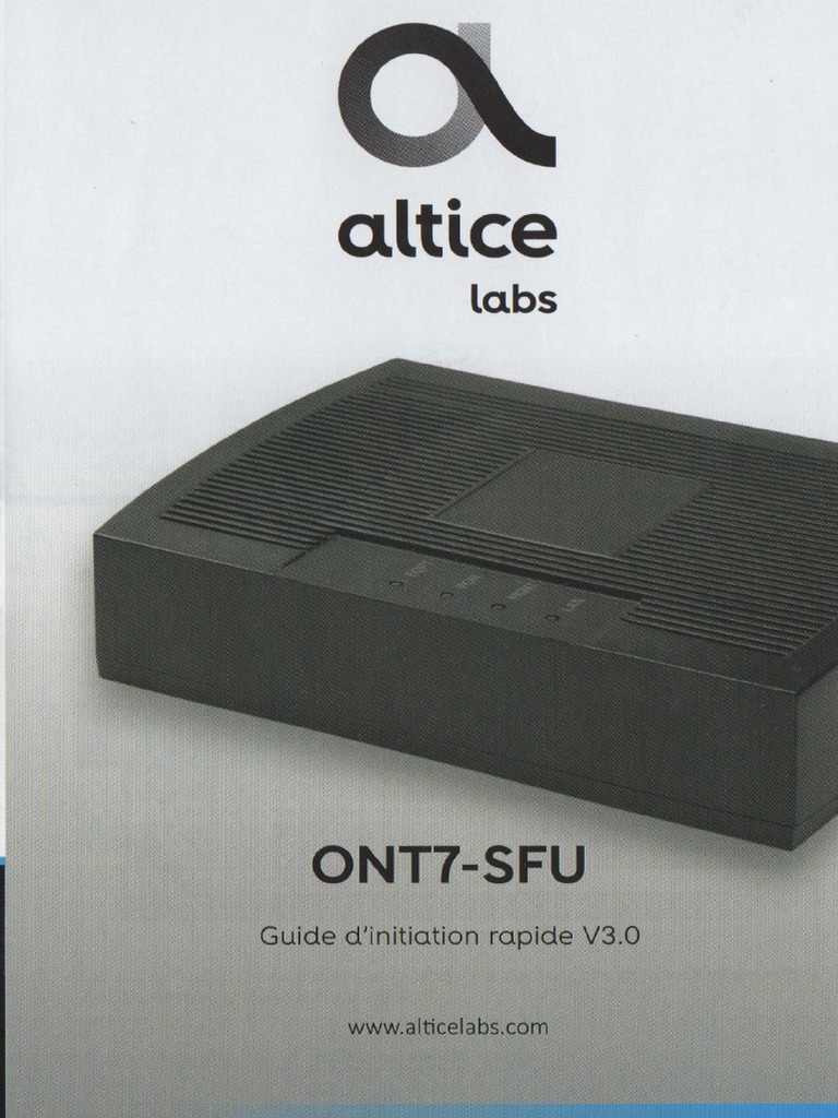 Ont Altice Ont7-Sfu v3 | PDF