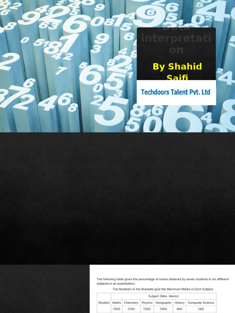 Data Interpretation Questions and Answers | PDF