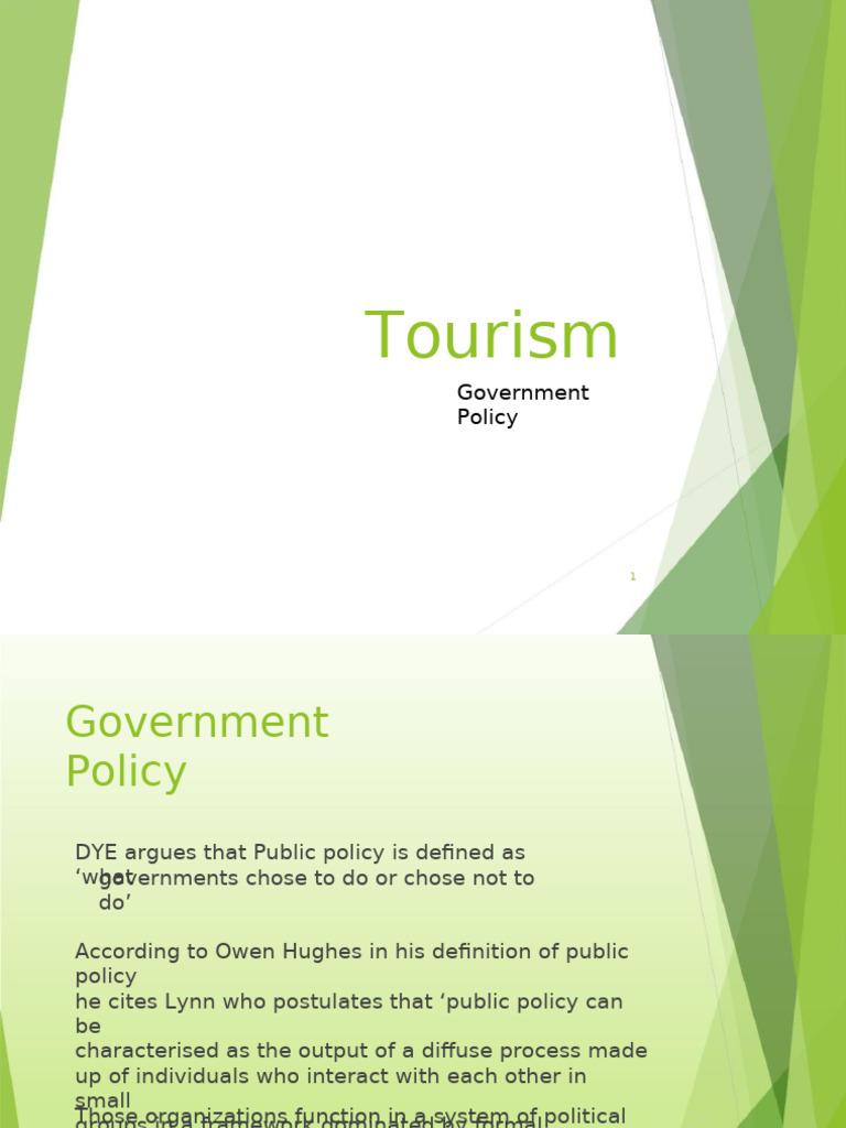 Government Policy in Tourist Transportation | PDF | Transport | Policy