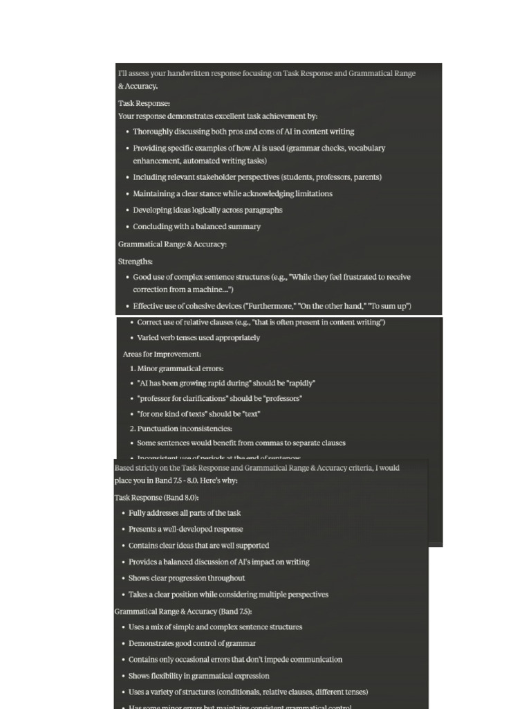 Feedback Practice 3 | PDF