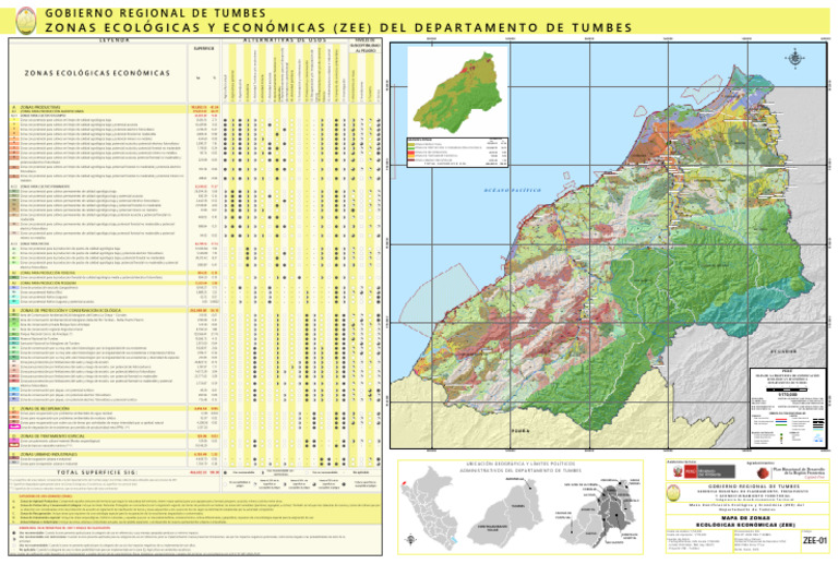 01 Mapa Zee Usos | PDF