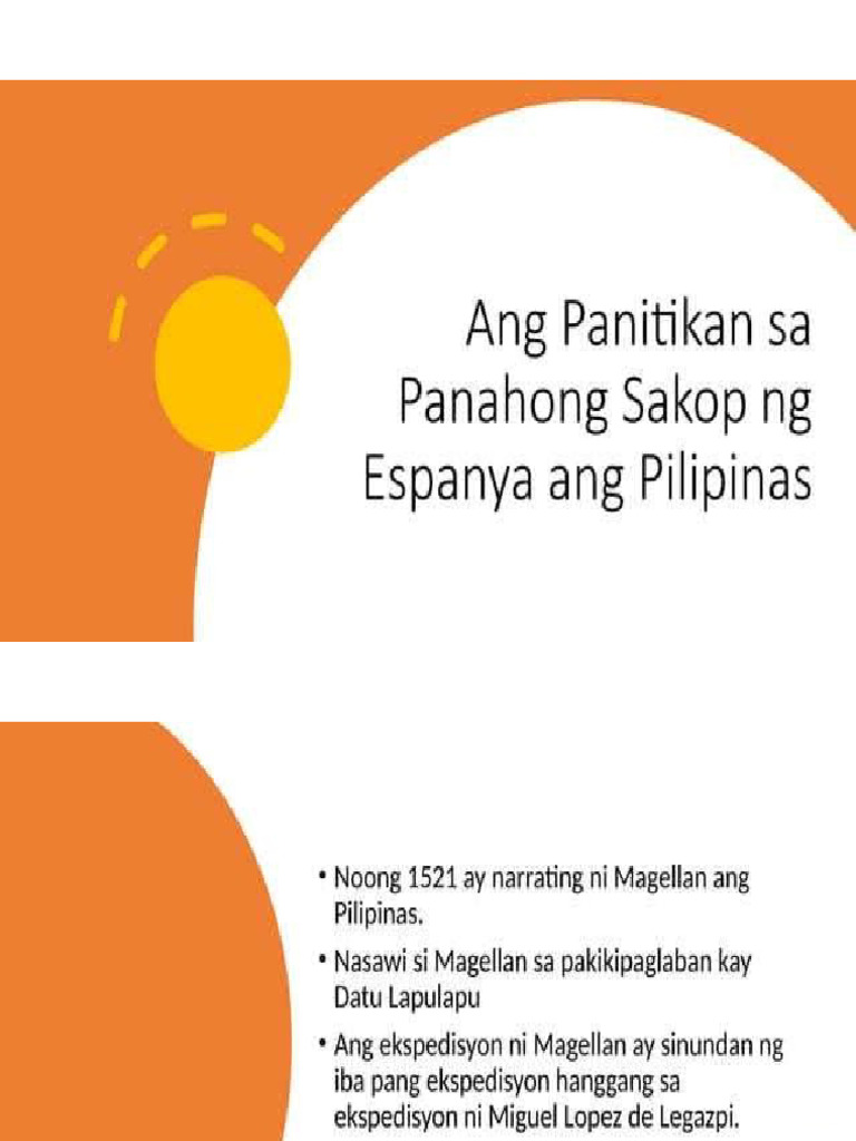 Panitikan Panahong Sakop NG Espanya Ang Pilipinas | PDF