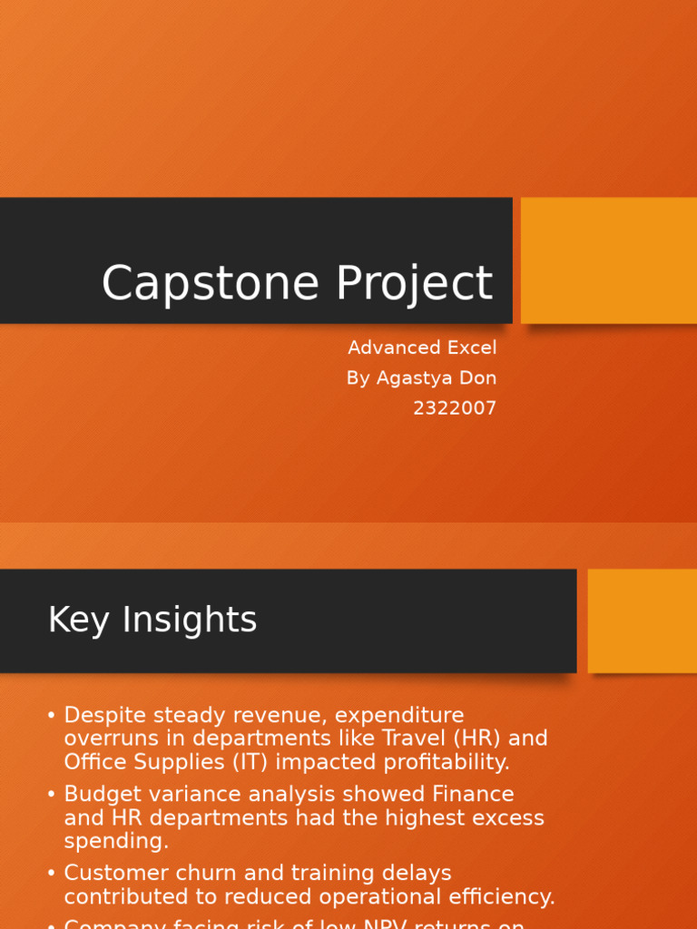 Capstone Project Presentation | PDF