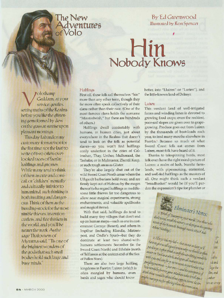 2000-03 - The New Adventures of Volo 03 - Hin Nobody Knows (Dragon ...