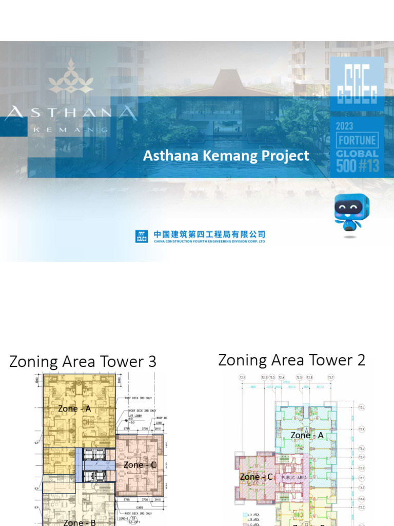 Pembagian Zoning Tower 2 & 3 | PDF