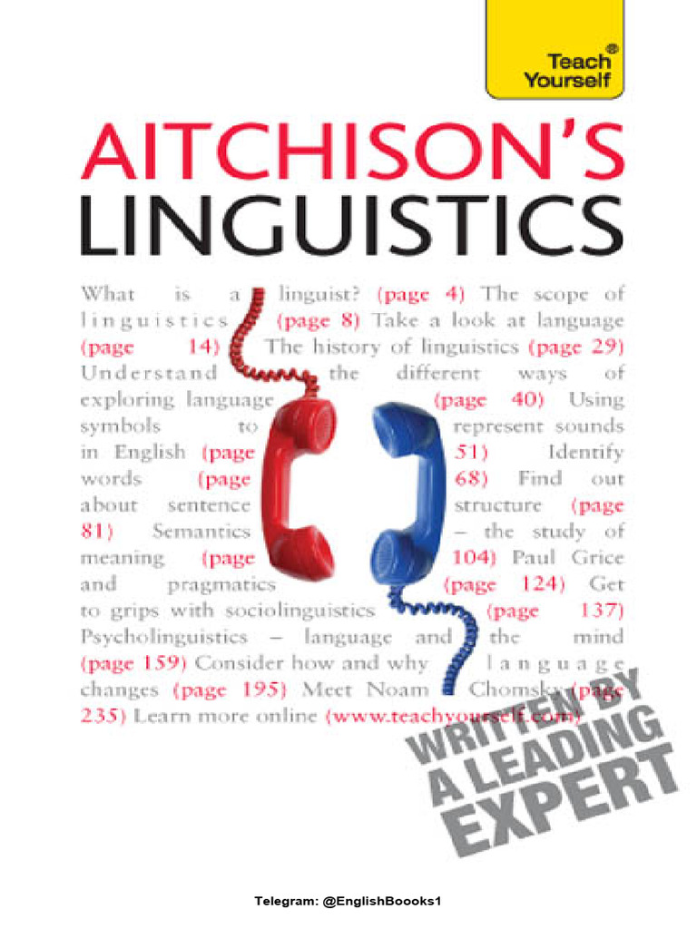 Aitchisons Linguistics - SBR | PDF | Linguistics | Semantics