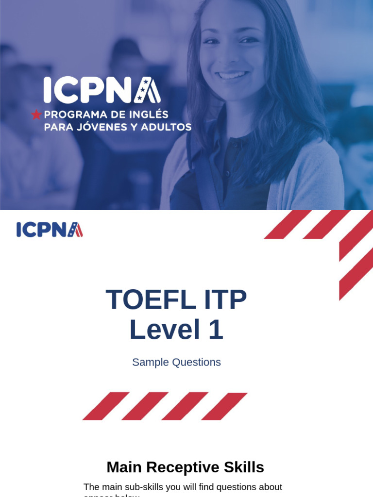 TOEFL ITP Level 1 - Inferencing | PDF | Inference | Cognition