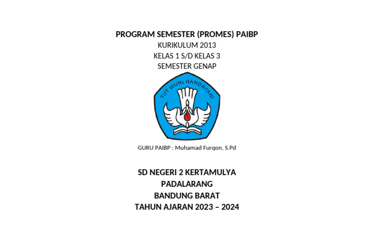 Caper Program Semester | PDF