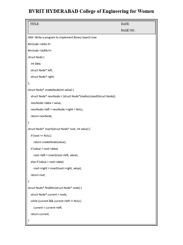 DS-1 BINARY TREES | PDF | Computer Programming | Algorithms And Data Structures