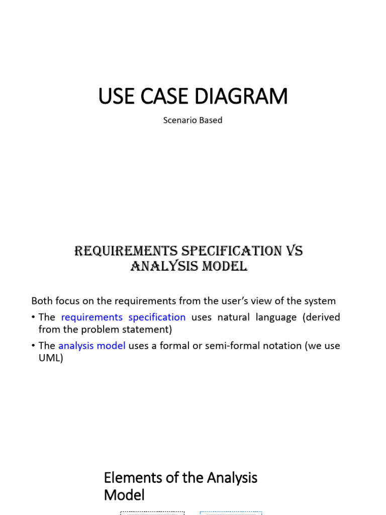 5 UseCaseDiagram-2024 | PDF | Use Case | Computing