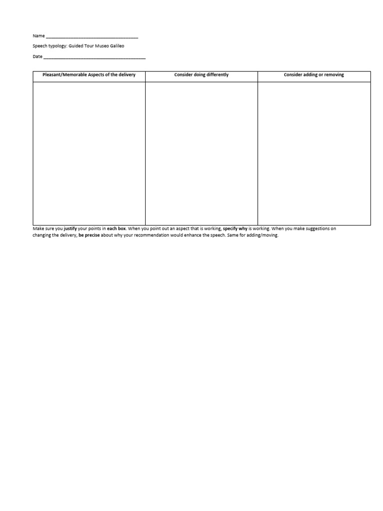 Critique Rubric | PDF