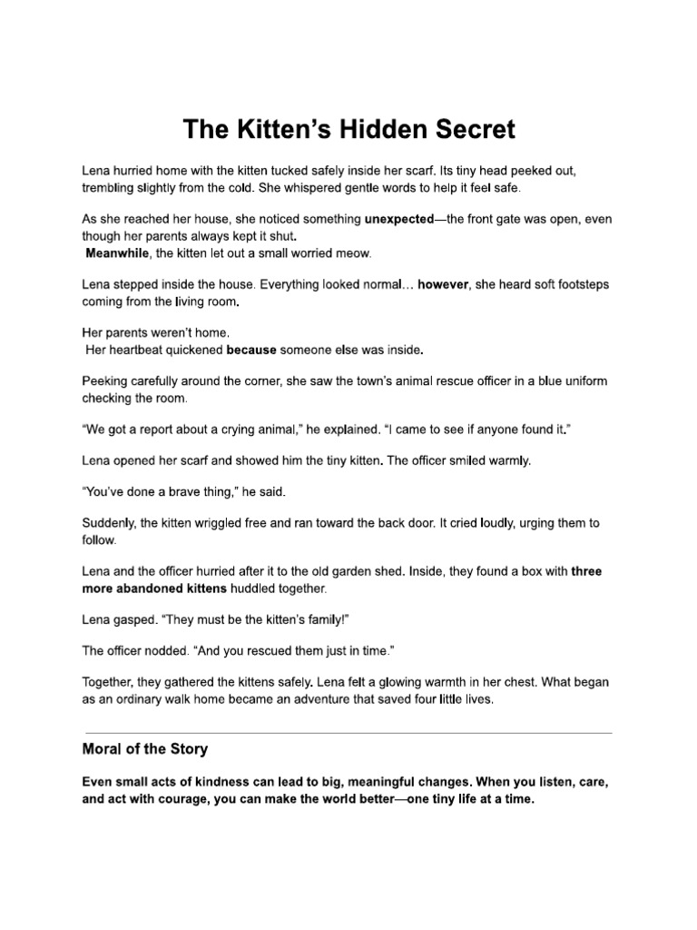 A Short Story | PDF