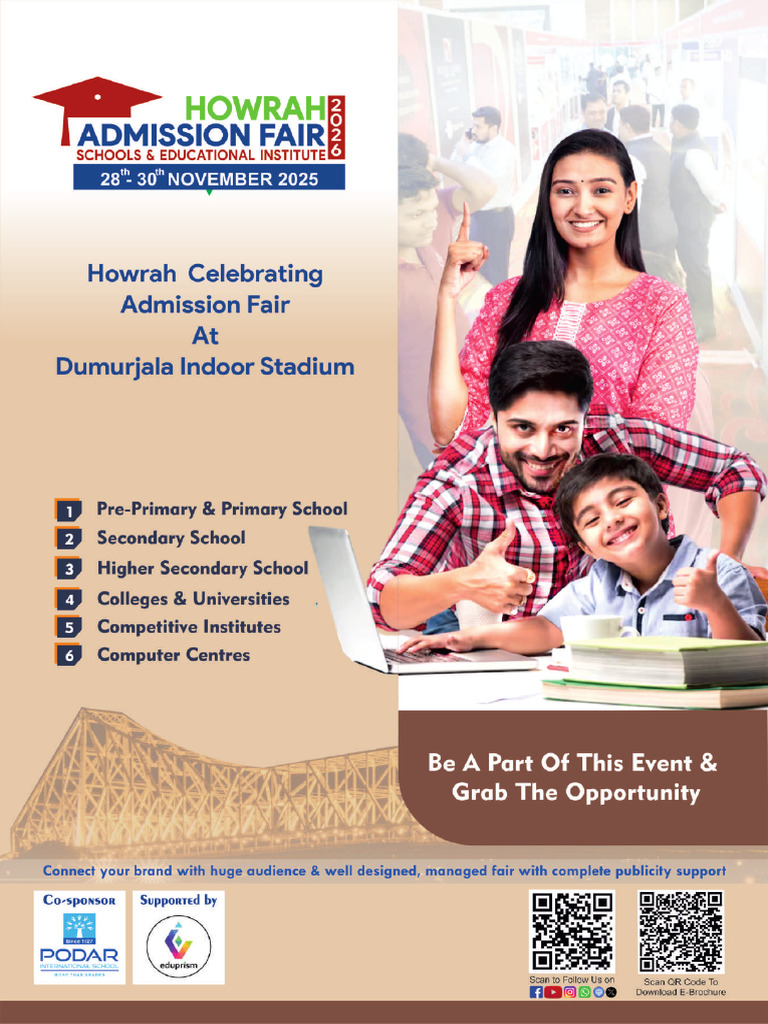 Brochure - Howrah Admission Fair Suppported by Eduprism - Compressed | PDF